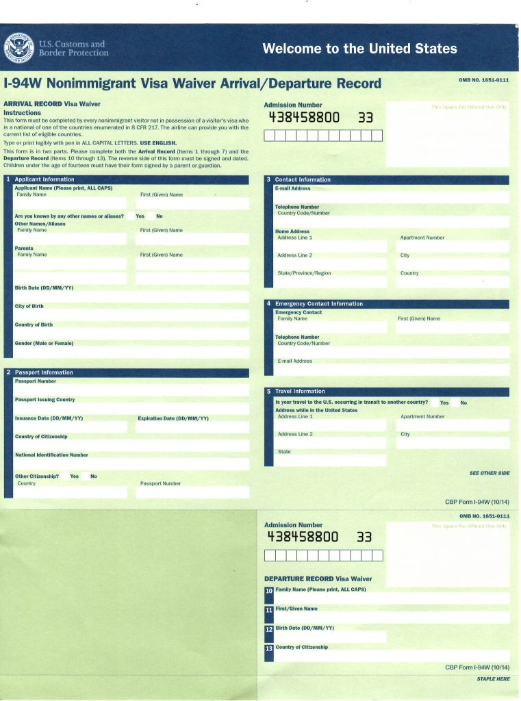 陸路海路入境美國的I-94W【圖文範例教學】 - Hello Study 楓禾留遊學