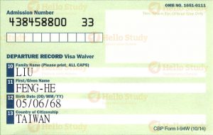 陸路海路入境美國的I-94W【圖文範例教學】 - Hello Study 楓禾留遊學