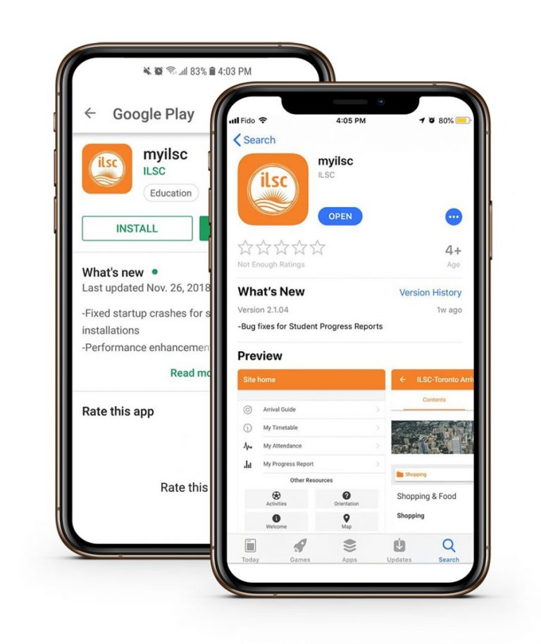 My ILSC 學生專用APP 適用MyGreystone - Hello Study 楓禾留遊學