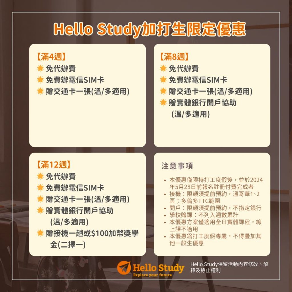2025-2026 ILAC x Hello Study 專屬優惠 - Hello Study 楓禾留遊學
