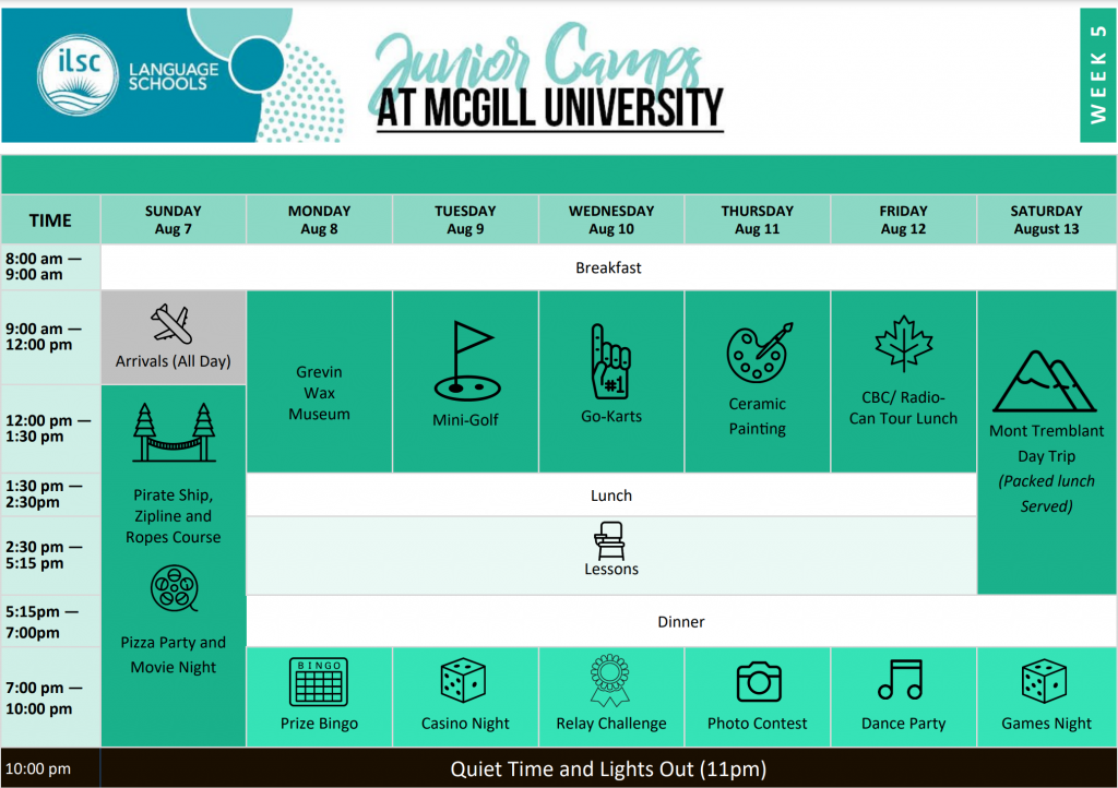 2023 ILSC 蒙特婁 Junior Camp@McGill University 暑期青少年夏令營 13-17歲 - Hello Study 楓禾留遊學
