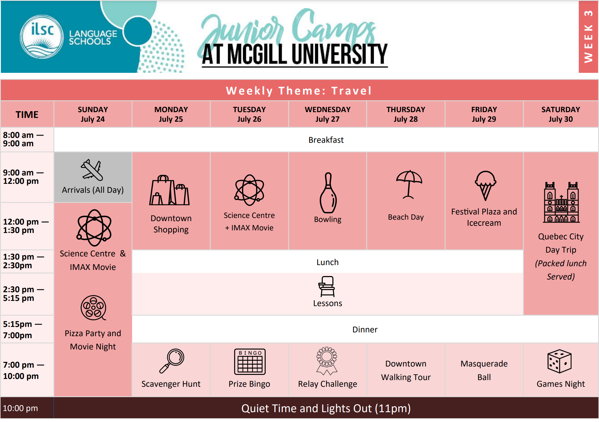 2023 ILSC 蒙特婁 Junior Camp@McGill University 暑期青少年夏令營 13-17歲 - Hello Study 楓禾留遊學