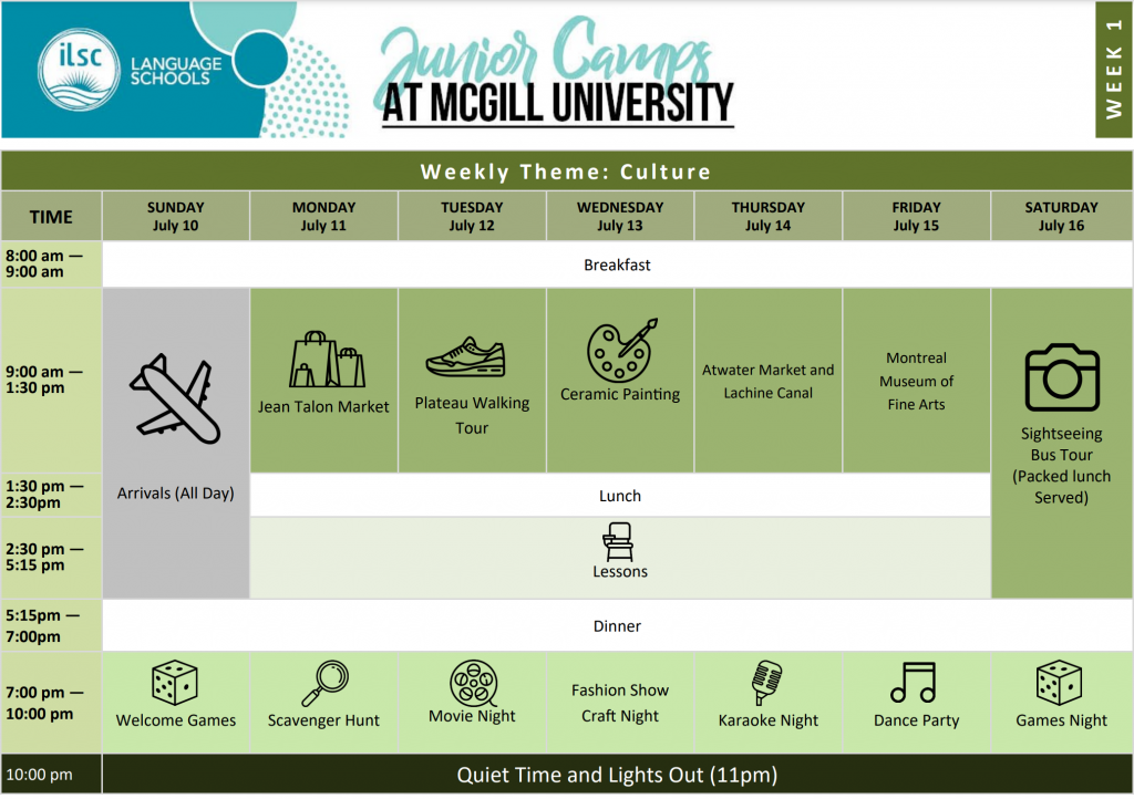 2023 ILSC 蒙特婁 Junior Camp@McGill University 暑期青少年夏令營 13-17歲 - Hello Study 楓禾留遊學