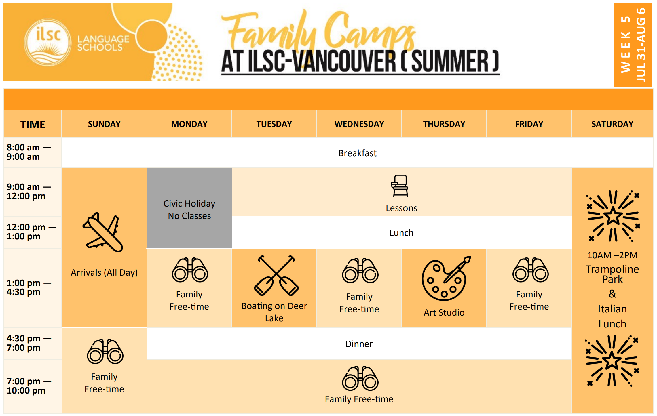 2023-2024 ILSC 溫哥華 親子冬/夏令營 Family Plus Camp Vancouver 9-17歲 - Hello Study 楓禾留遊學