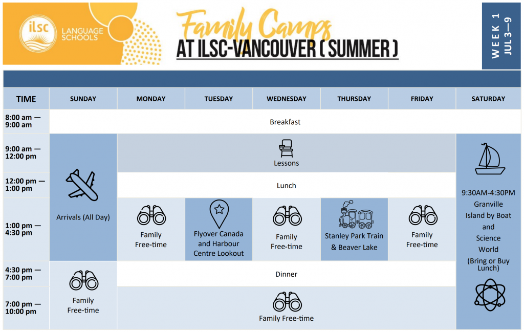 2023-2024 ILSC 溫哥華 親子冬/夏令營 Family Plus Camp Vancouver 9-17歲 - Hello Study 楓禾留遊學